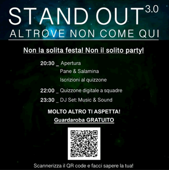 Stand Out 3.0 a Bornato - PaneSalamina: feste, sagre, eventi in ...