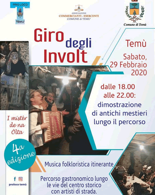 Giro degli Involt a Temù - PaneSalamina: feste, sagre, eventi in provincia di Brescia